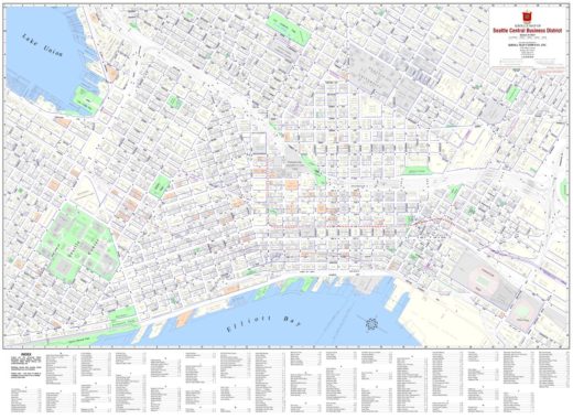 Central Business District Maps - Kroll Map Company