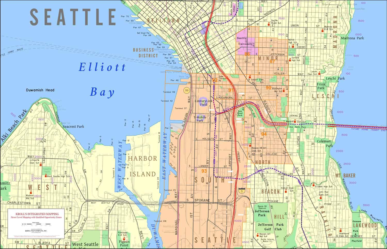 Street Level Mapping - Kroll Map Company