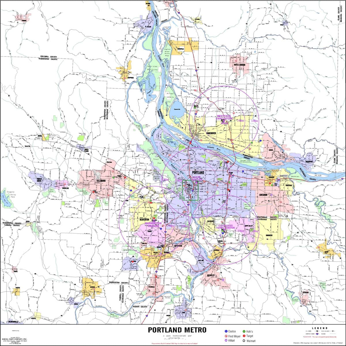 Portland Zip Code Map Portland Zip Code Map